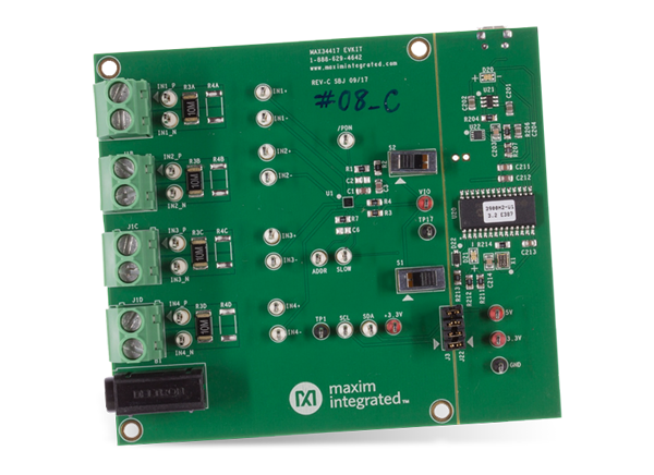 MAX34417EVKIT Evaluation Kit for the MAX34417 - Analog Devices / Maxim Integrated | Mouser